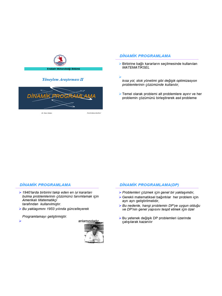 YONII_Ders3_DinamikP | PDF