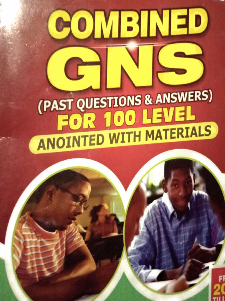 GNS101 PDF.. Past Questions | PDF