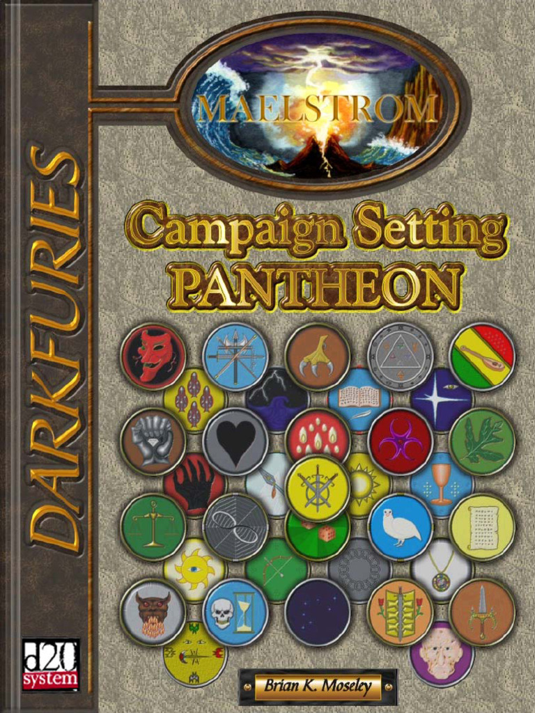 Maelstrom Pantheon | PDF | Deities | D20 System