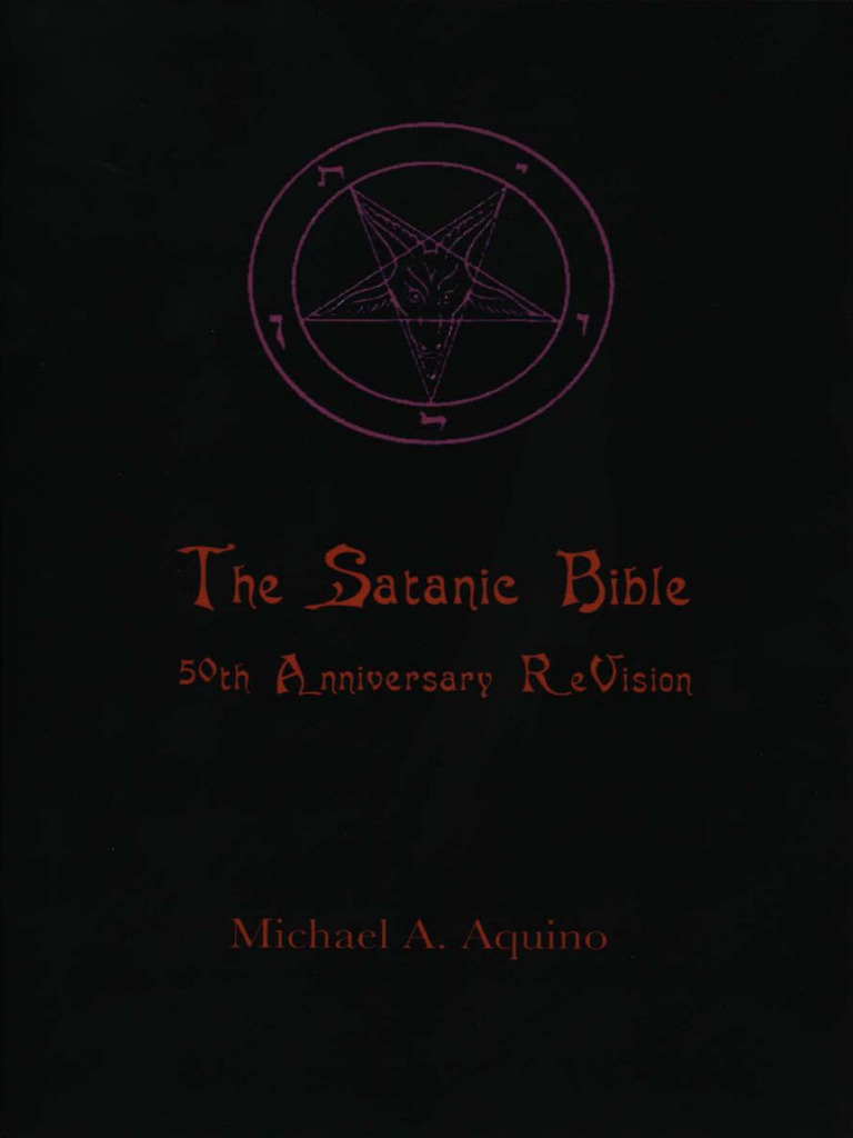 The Satanic Bible - 50th Anniversary ReVision-1-200 | PDF