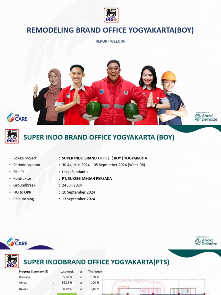 Progress Report Mingguan | PDF