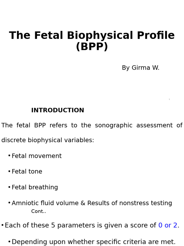M Biophy Us | PDF | Medical Specialties | Maternal Health
