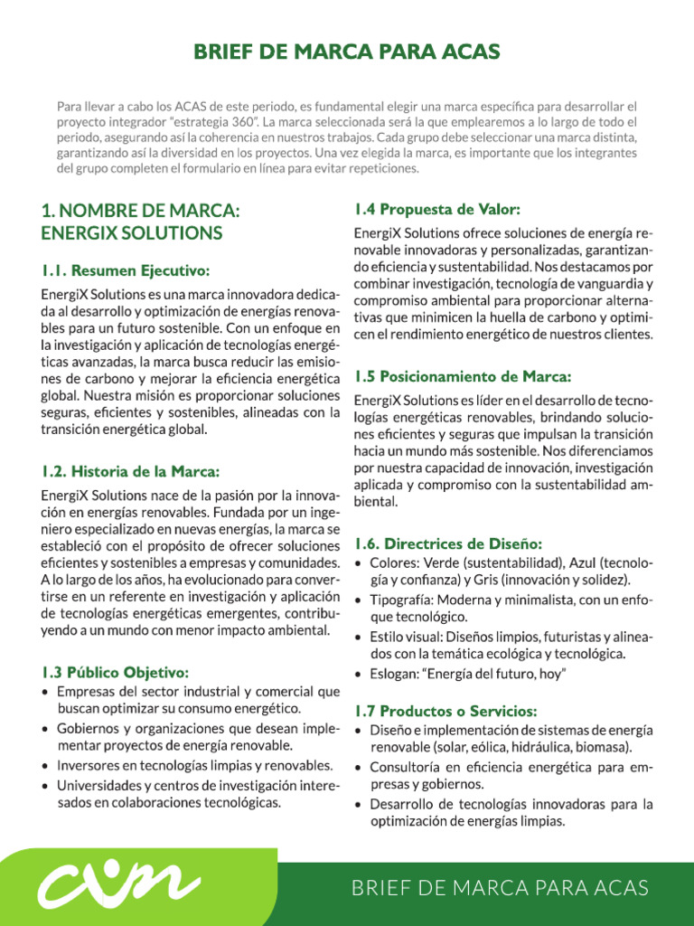 Breff para Acas 2025 | PDF