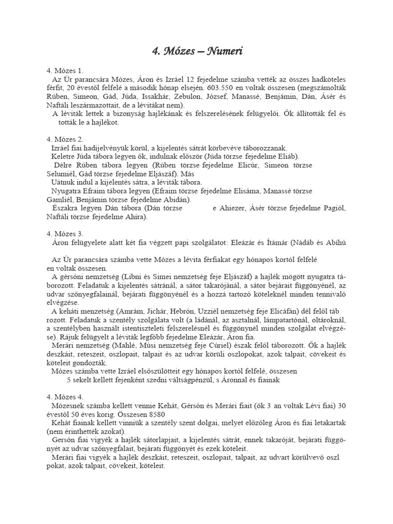 Mózes | PDF