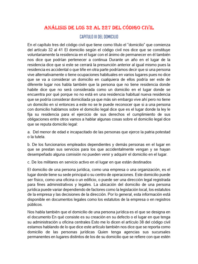 Análisis del Artículo 32 del Código Civil | PDF | Divorcio | Parentesco