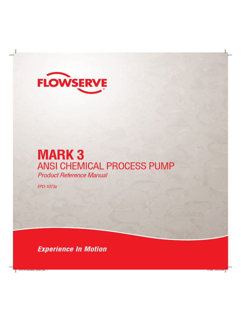 Product Reference Manual - Durco | PDF | Pump | Bearing (Mechanical)