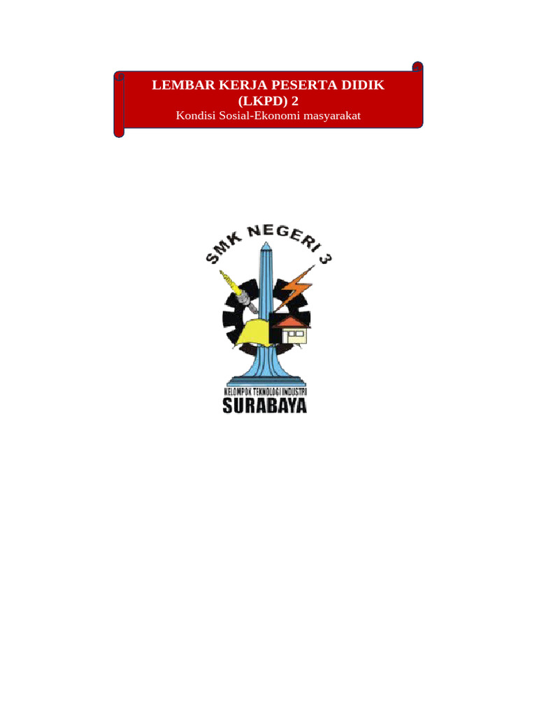 Cover Lkpd 2 | PDF