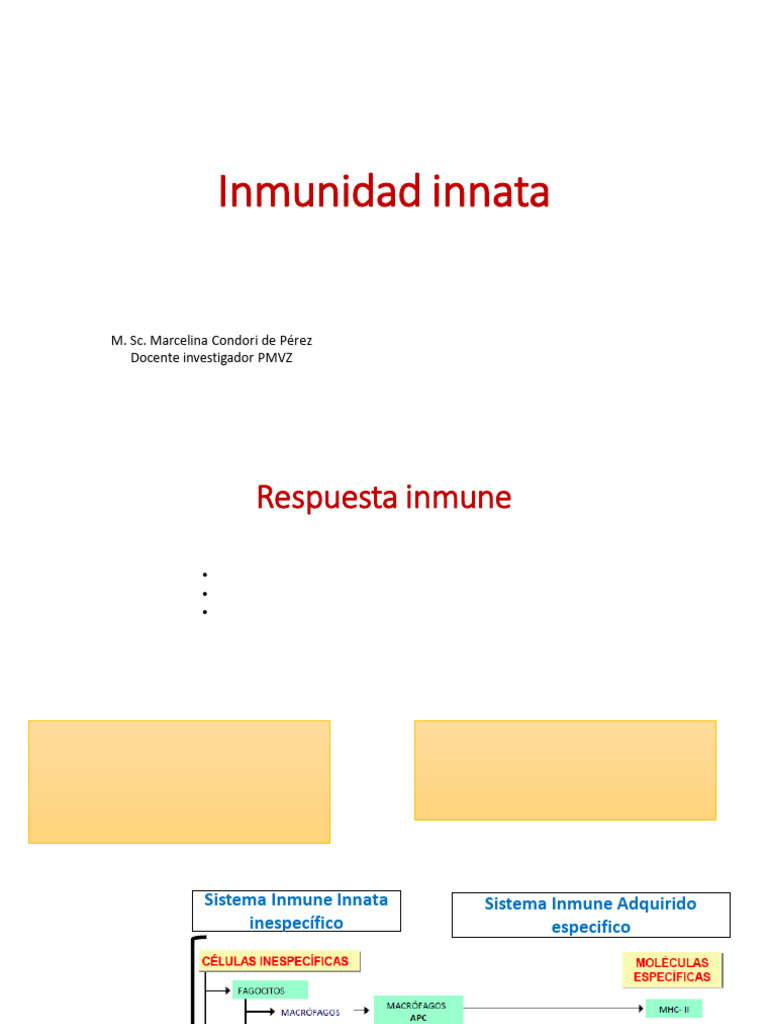 2 Inmunidad Innata Parte 1 | PDF