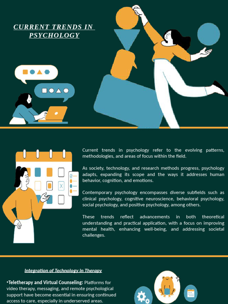 Current Trends in Psychology 2023 | PDF | Mental Health | Psychology