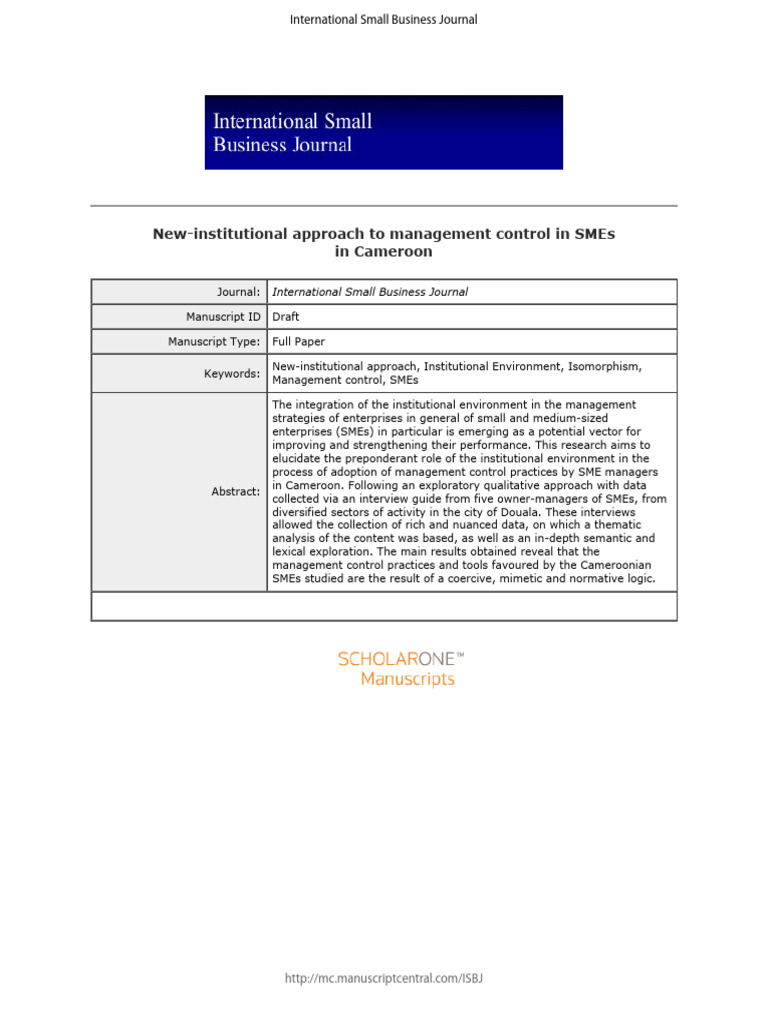 Draft Proof Hi | PDF | Small And Medium Sized Enterprises | Methodology
