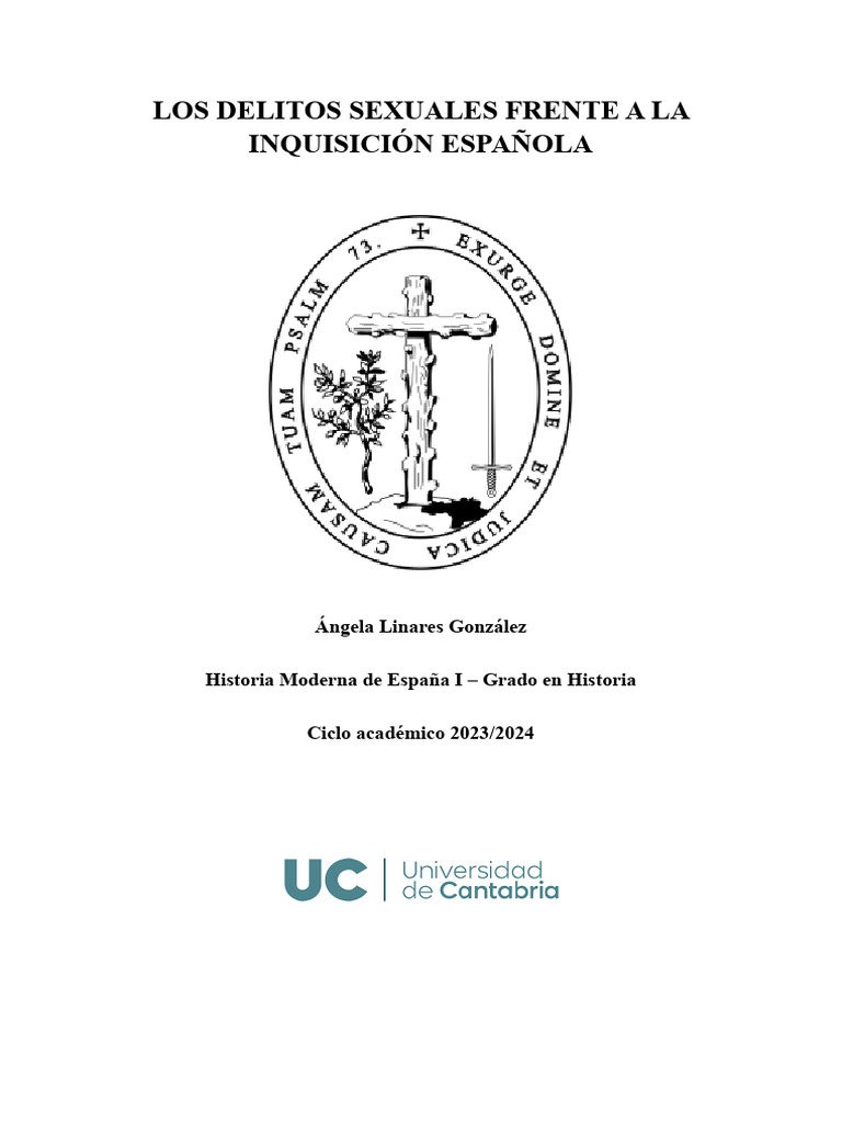 TRABAJO SOBRE LA INQUISICIÓN ESPAÑOLA EN LA EDAD MODERNA | PDF ...