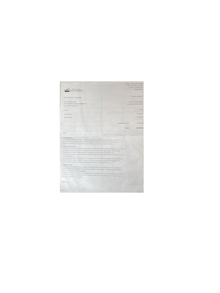 Scar Removal | PDF