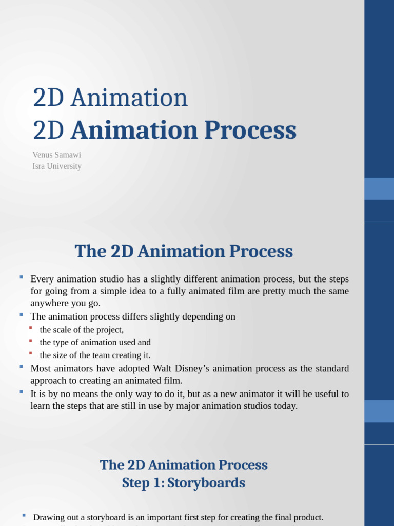 The 2D Animation Process Explained | PDF | Animation