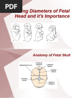 Fetal Skull Diameter Measurements | PDF