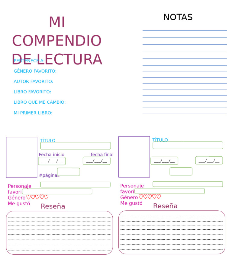 Mi Compendio de Lectura | PDF