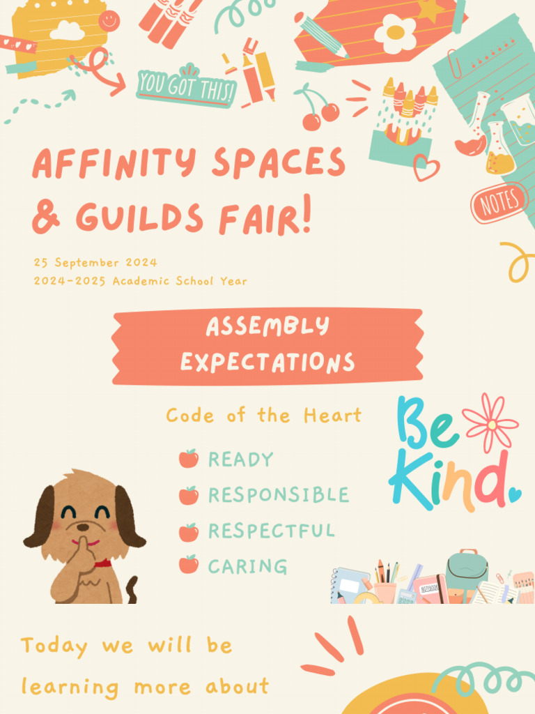 Affinity Spaces and Guilds Fair 24-25 (1) | PDF