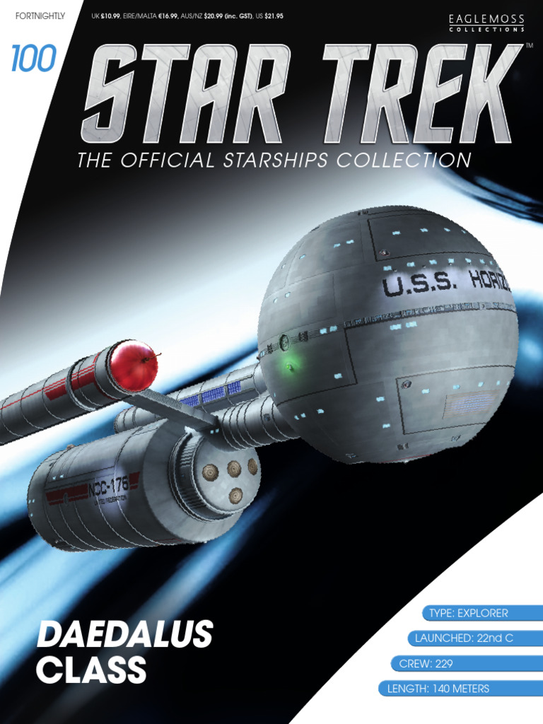 100_ISSUE_DAEDALUS_CLASS | PDF | Uss Enterprise (Ncc 1701) | Uss Enterprise (Ncc 1701 D)