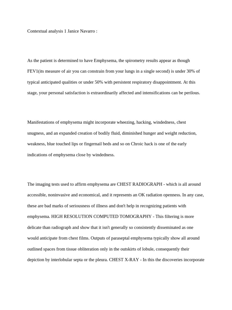 3CaseStudies | PDF | Chronic Obstructive Pulmonary Disease | Hepatitis C