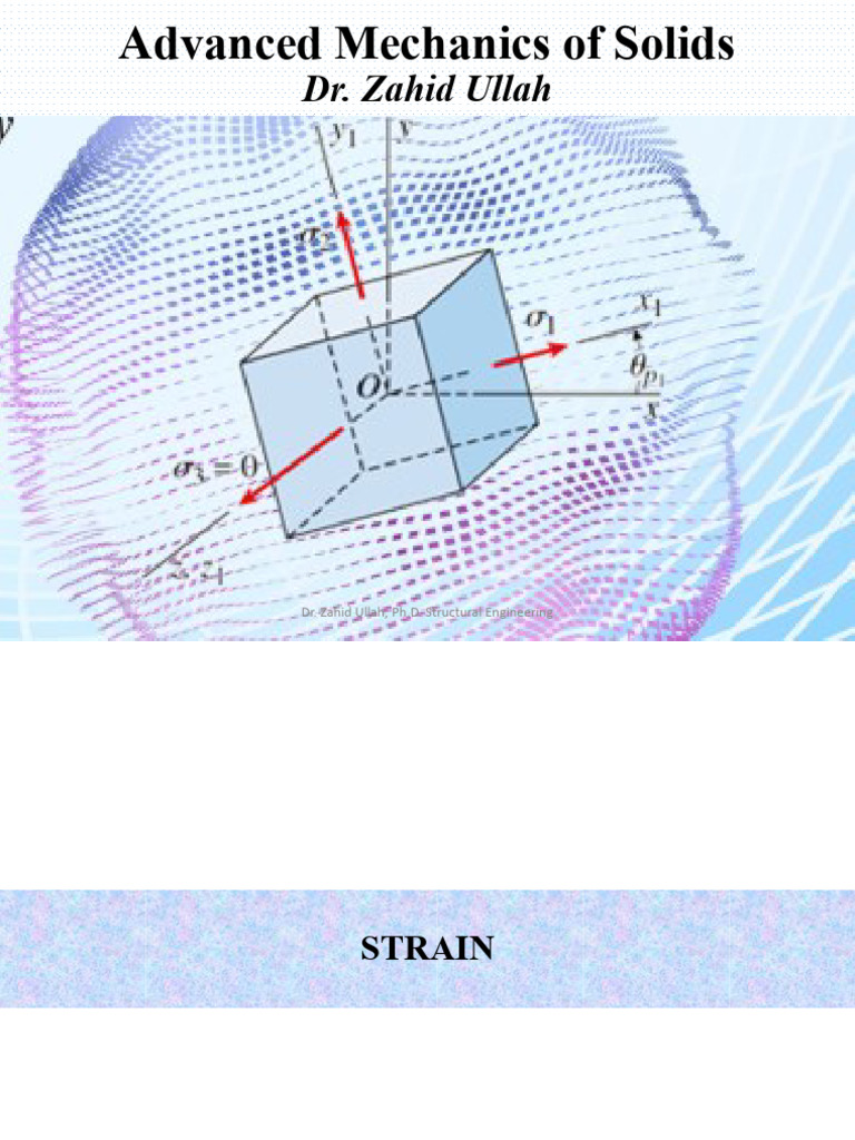 Understanding Strain and Deformation | PDF | Stress (Mechanics ...