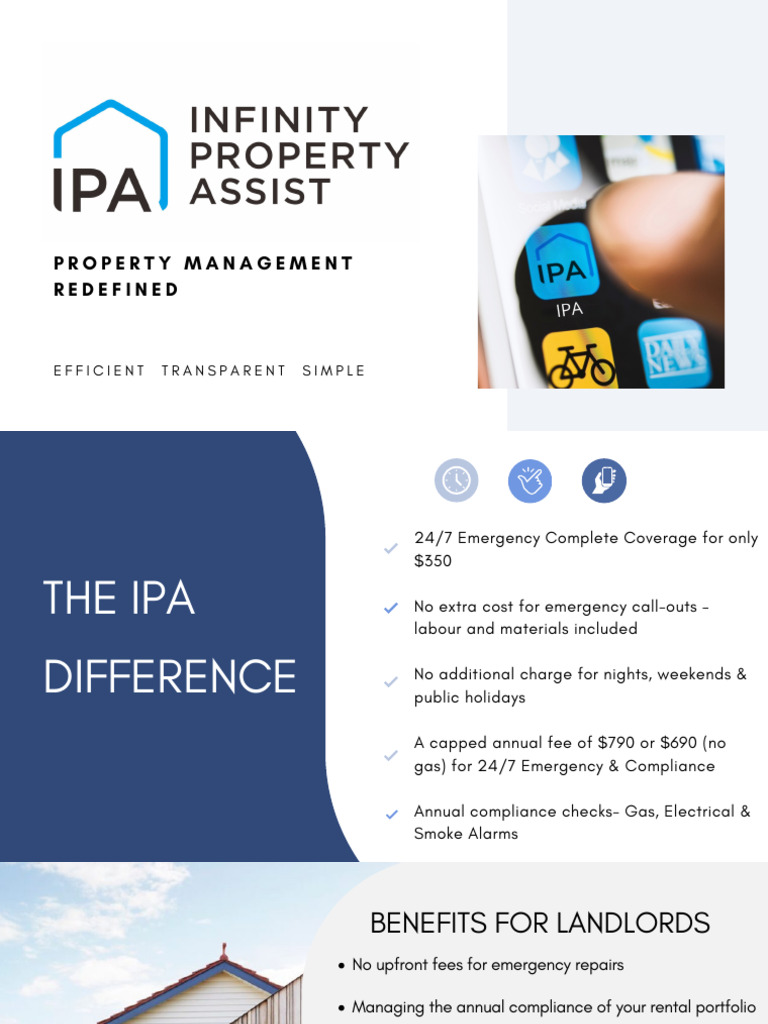 Infinity Property Assist Information and Pricing | PDF
