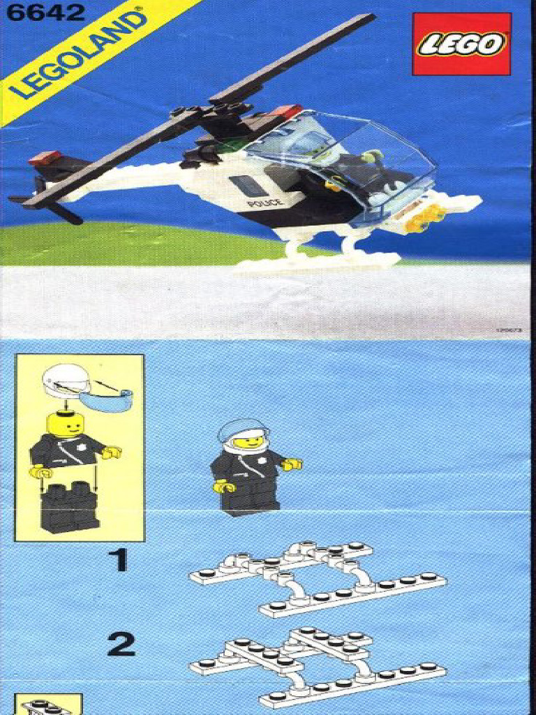 Instrukcja LEGO 6642-1988 | PDF