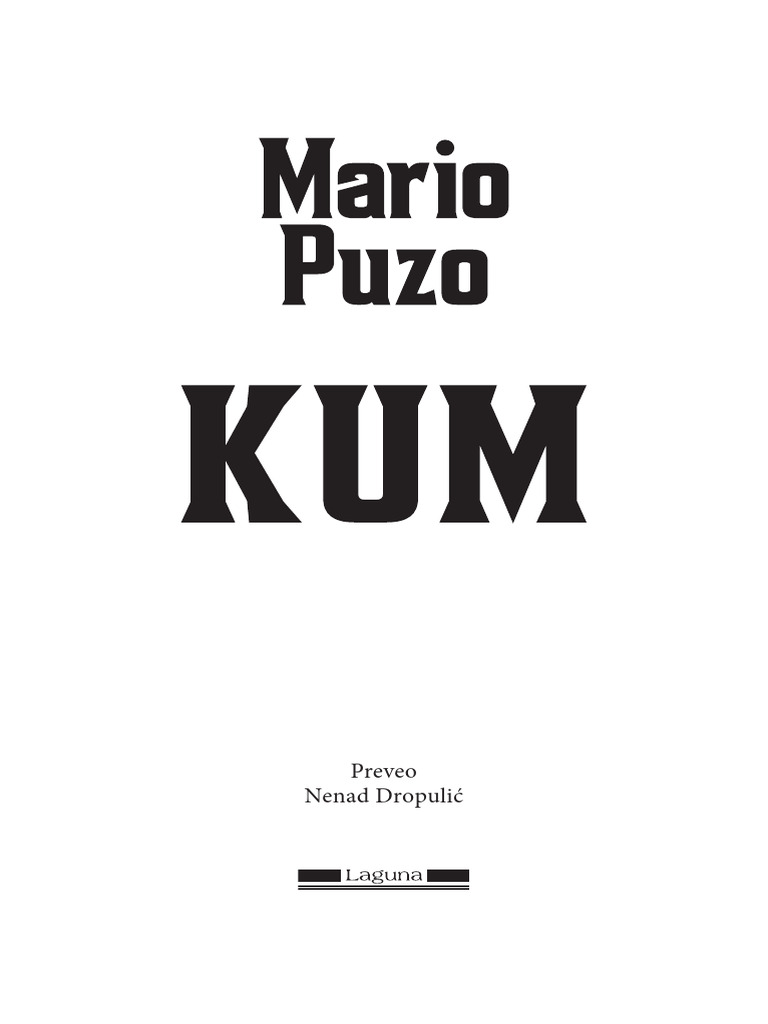 Kum Mario Puzo | PDF