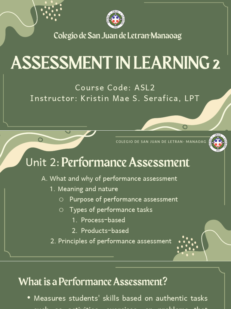 ASL2-LESSON-2-PART-1-MIDTERMS | PDF | Educational Assessment | Differentiated Instruction