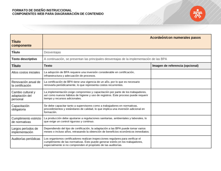DI - Acordeónnumerales - Desventajas BPA - CF01 - 7331548 | PDF