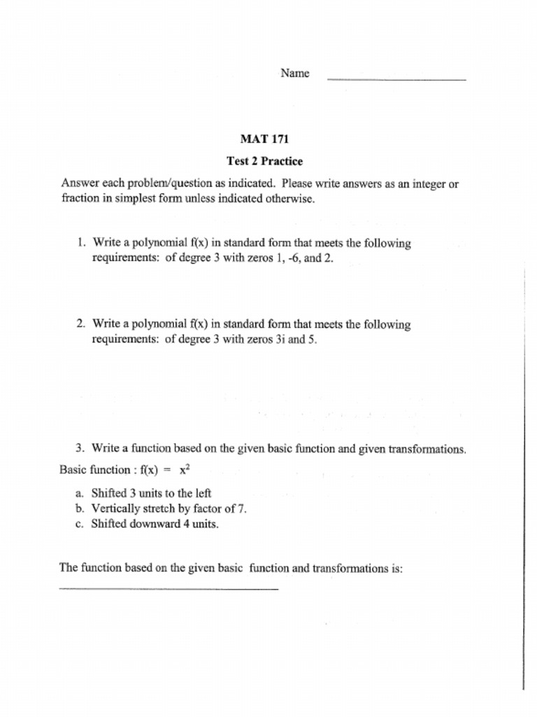 Math 171 Review Lab 2 | PDF