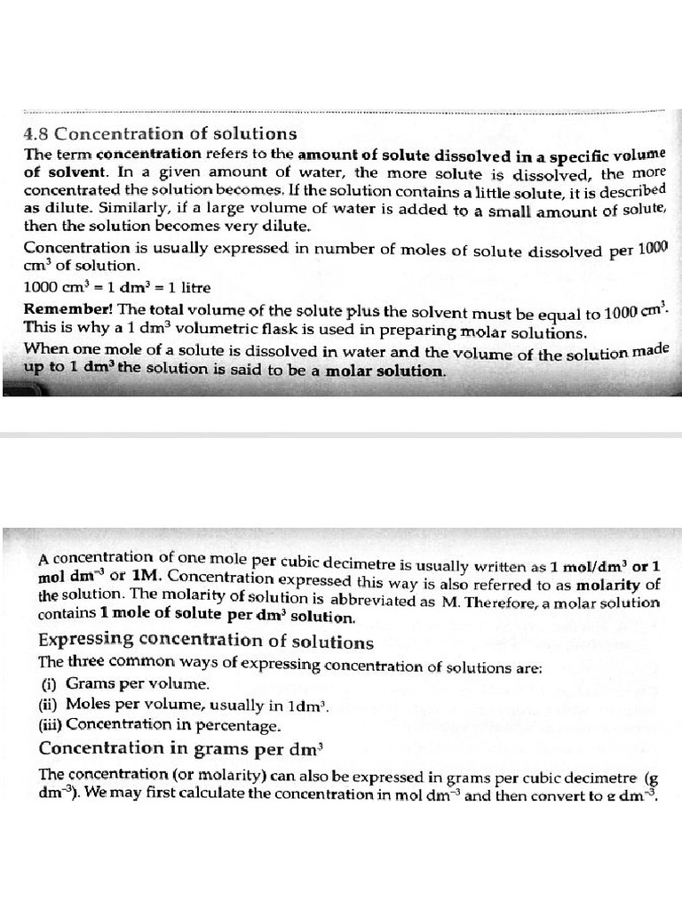 Concentration | PDF