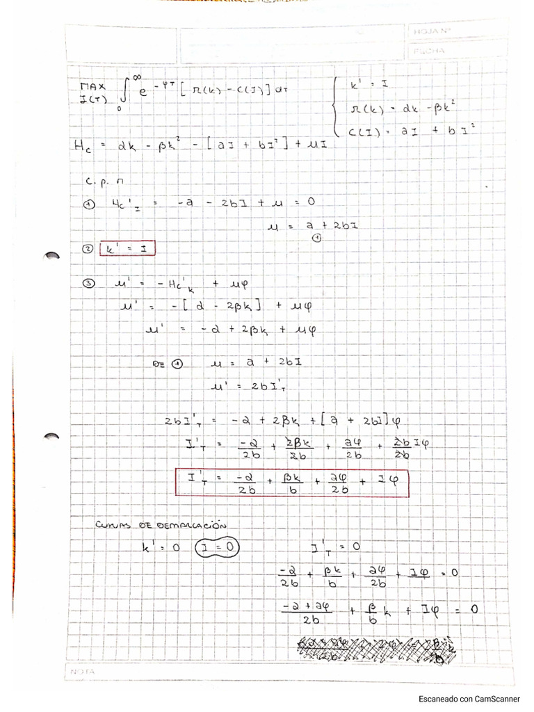 Práctica Control Óptimo | PDF