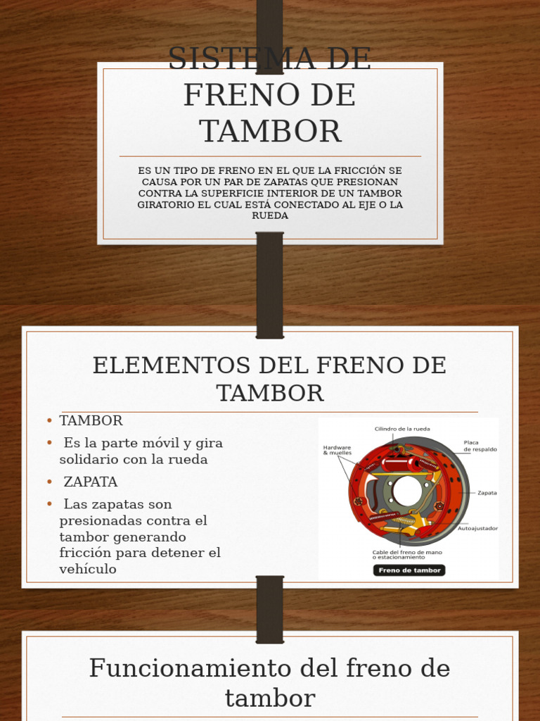 Sistema de Freno de Tambor | PDF