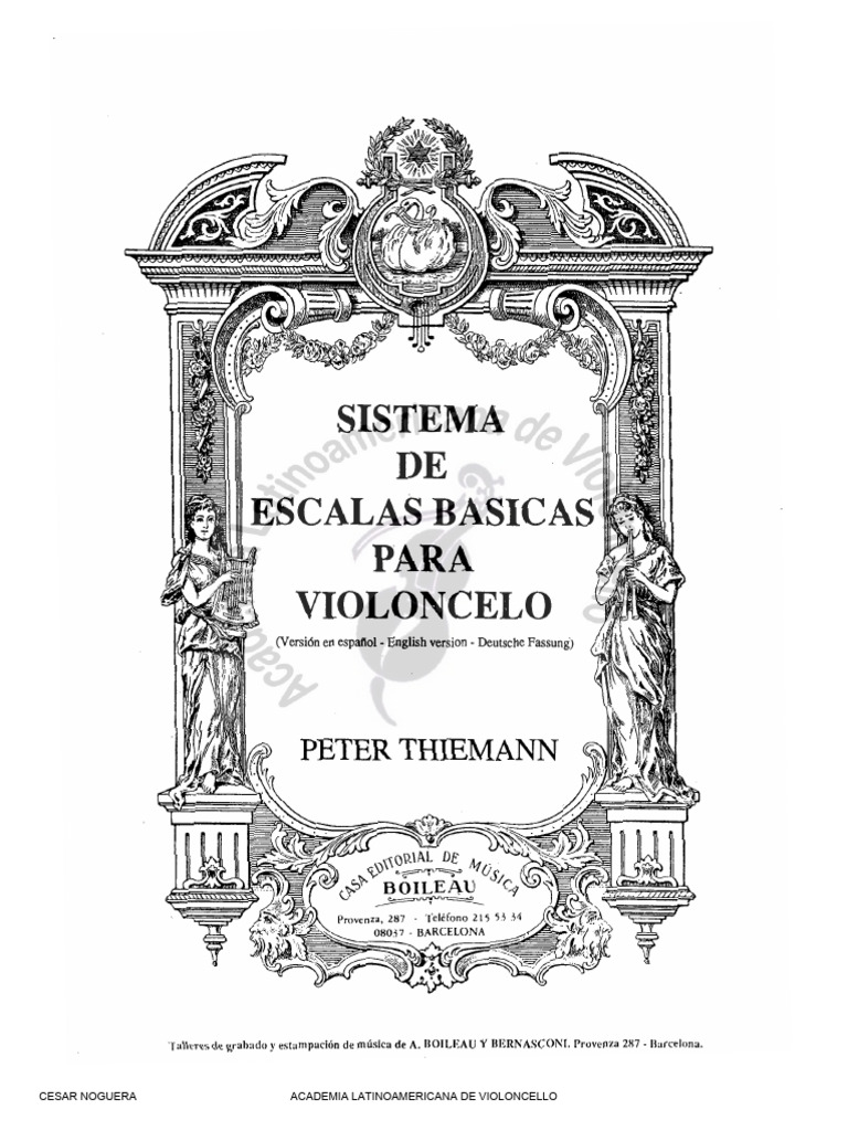 Thiemann - Sistema de Escalas Basicas 3 Octavas | PDF