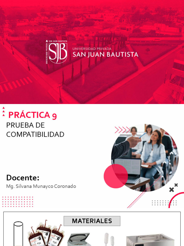 PRÁCTICA Prueba de Compatibilidad | PDF | Sangre | Fluidos corporales