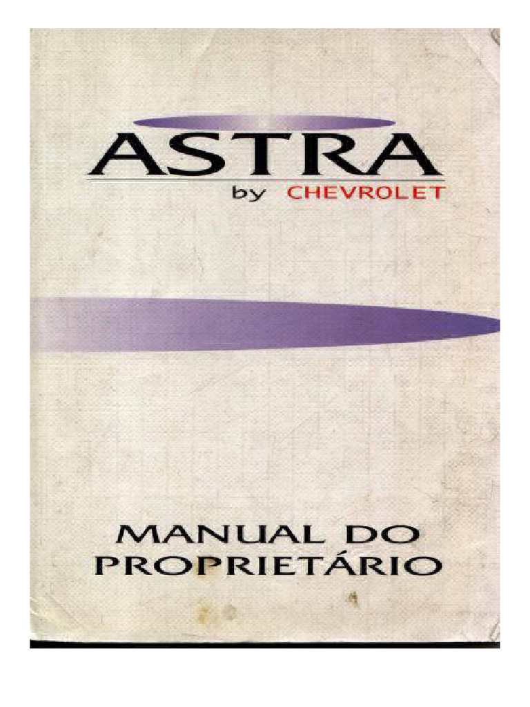 Chevrolet Astra 1995 PT BR | PDF