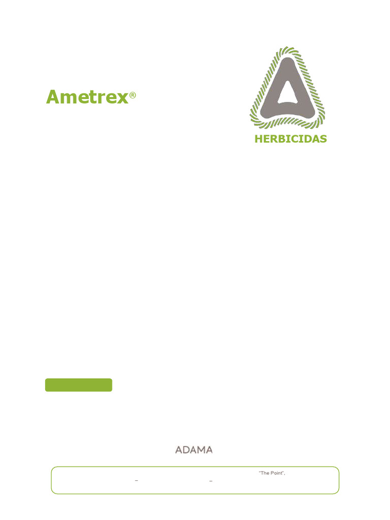 Ametrex FT | PDF | Herbicida | Suelo