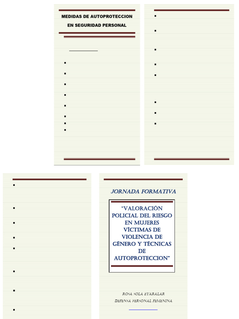 Tripticos Jornadas | PDF
