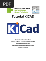 Kicad Tutorial | PDF | Placa de circuito impresso | Circuitos eletrônicos