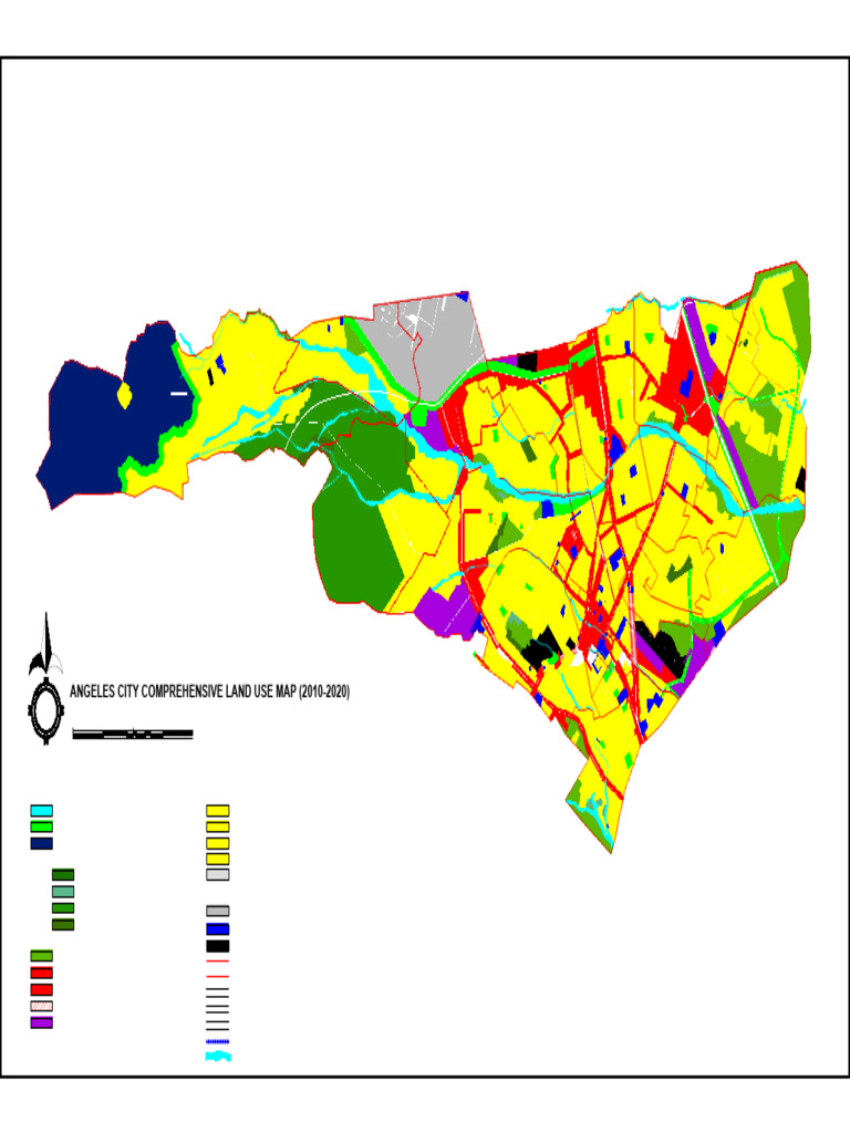 Angeles City Comprehensive Land Use Map | PDF