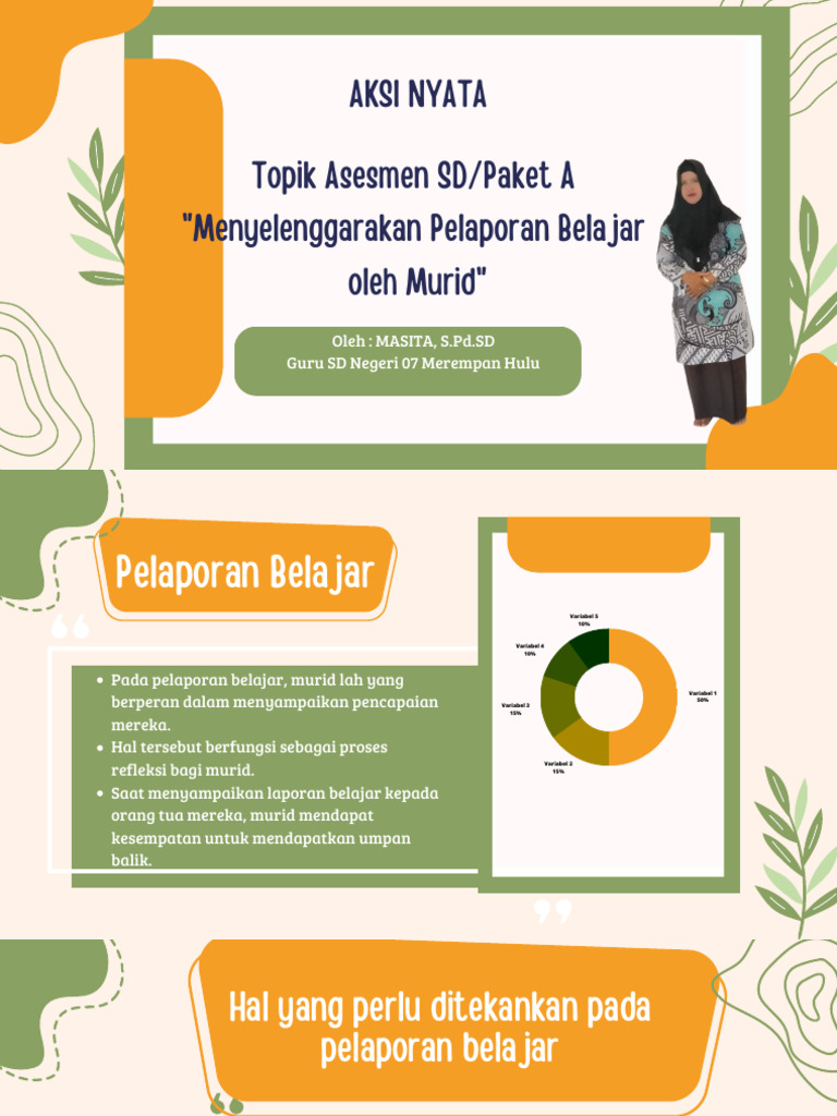 Aksi Nyata Masita Asesmen SD | PDF