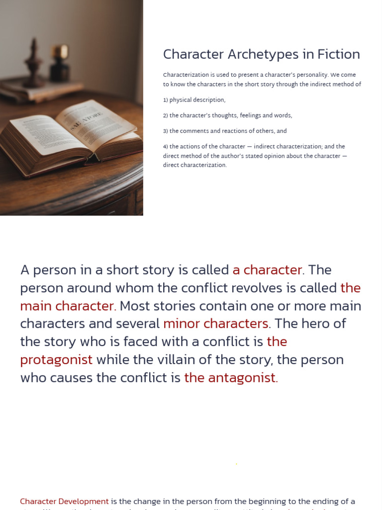 Character Archetypes in Fiction | PDF | Love | Narrative