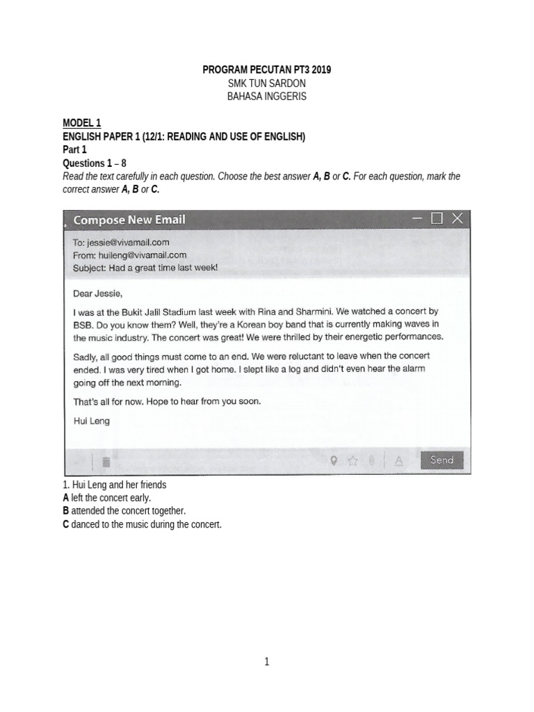 Program Pecutan PT3 2019 | PDF | Recycling