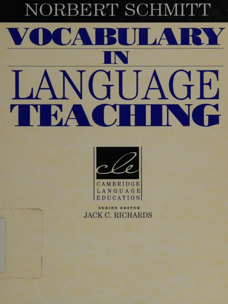 Vocabulary Language Teaching 1 100 | PDF | Vocabulary | Language Education