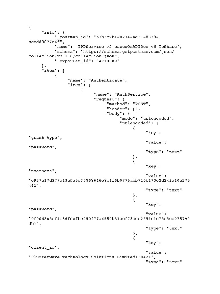 TPP Service API Documentation V2 | PDF | Software Development | Internet