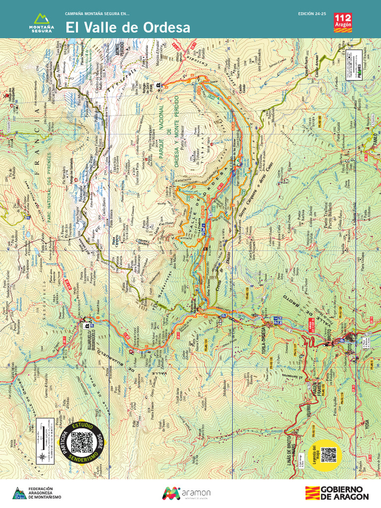 Exc Ordesa | PDF | Ciencias de la Tierra | Divisiones Fisiográficas