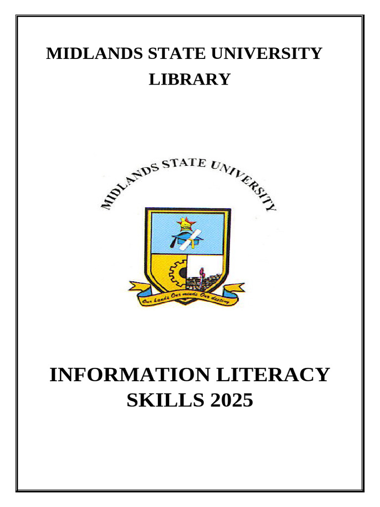 Information Literacy 2025 | PDF | Libraries | Information Literacy