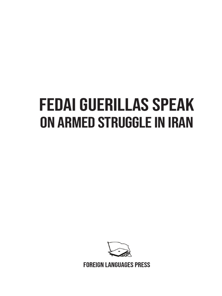 #12 - Fedai Guerillas Speak - On Armed Struggles in Iran | PDF ...