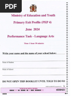 PEP Ability Test 2023 | PDF
