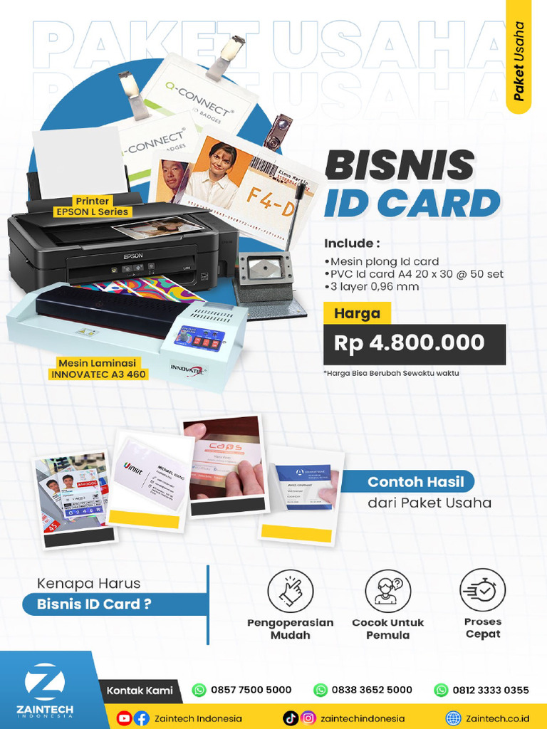 Paket Usaha Id Card-1 | PDF