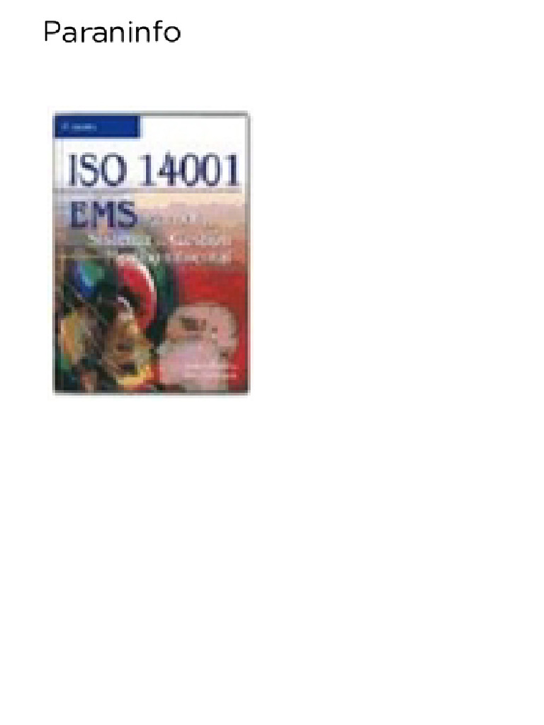 Iso 14001:2015 | PDF